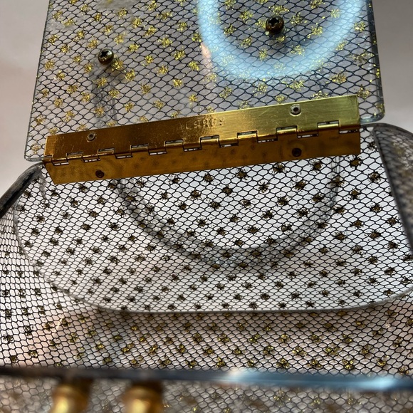Wilardy | Bags | Very Rare Antique Wilardy Mark Lucite Gold Stardust ...